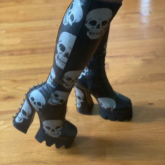 Shoes | Halloween Spike Platform Heels | Poshmark